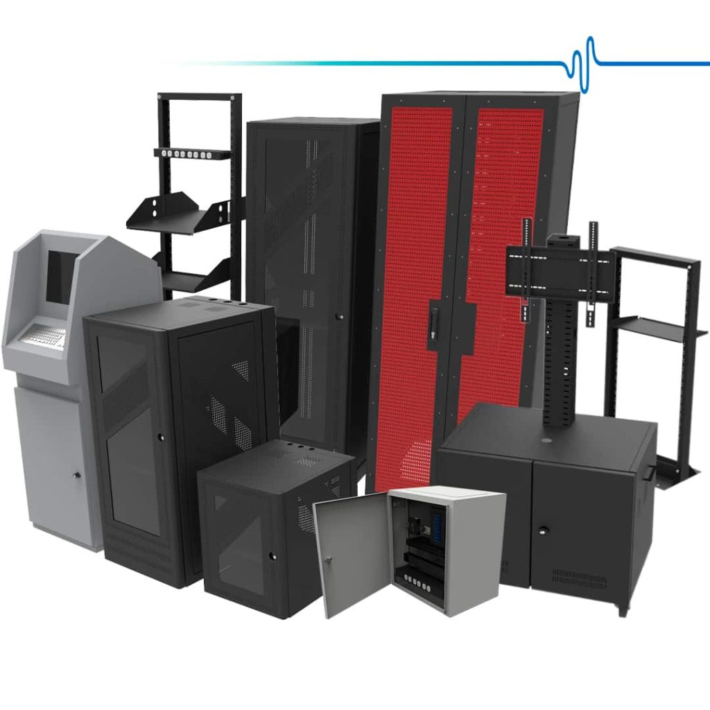→ Gestión de Cables en Rack de Servidores - Distribuidor de Fibra Óptica